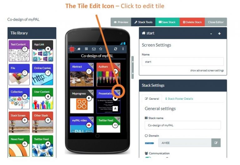 How to edit a tile – Learning Toolbox Support