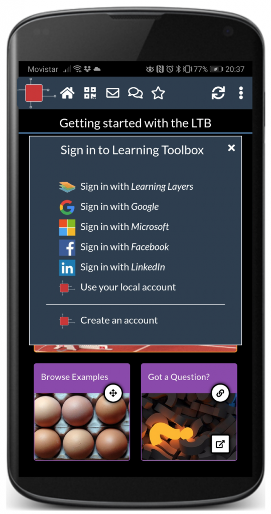 Sign in to Learning Toolbox – Learning Toolbox Support