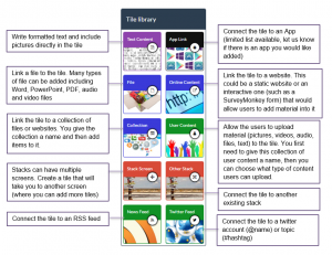How do you add content to your stack? – Learning Toolbox Support