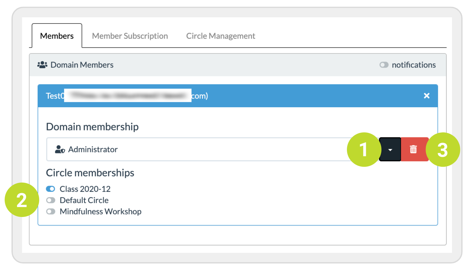 How do I manage my domain members? – Learning Toolbox Support